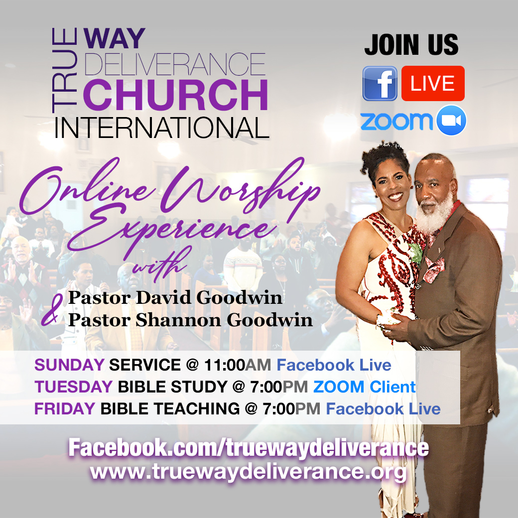TWDCI Online Services Poster – True Way Deliverance Church